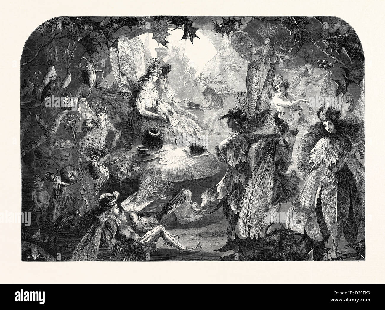 FAIRYLAND DRAWN BY J.A. FITZGERALD 1867 Stock Photo - Alamy FAIRYLAND DRAWN BY J.A. FITZGERALD 1867 Stock Photo - Alamy