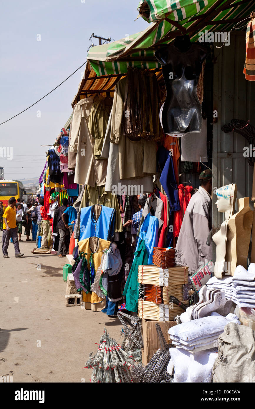Mercato (The largest market in Africa) Addis Ababa, Ethiopia Stock ...