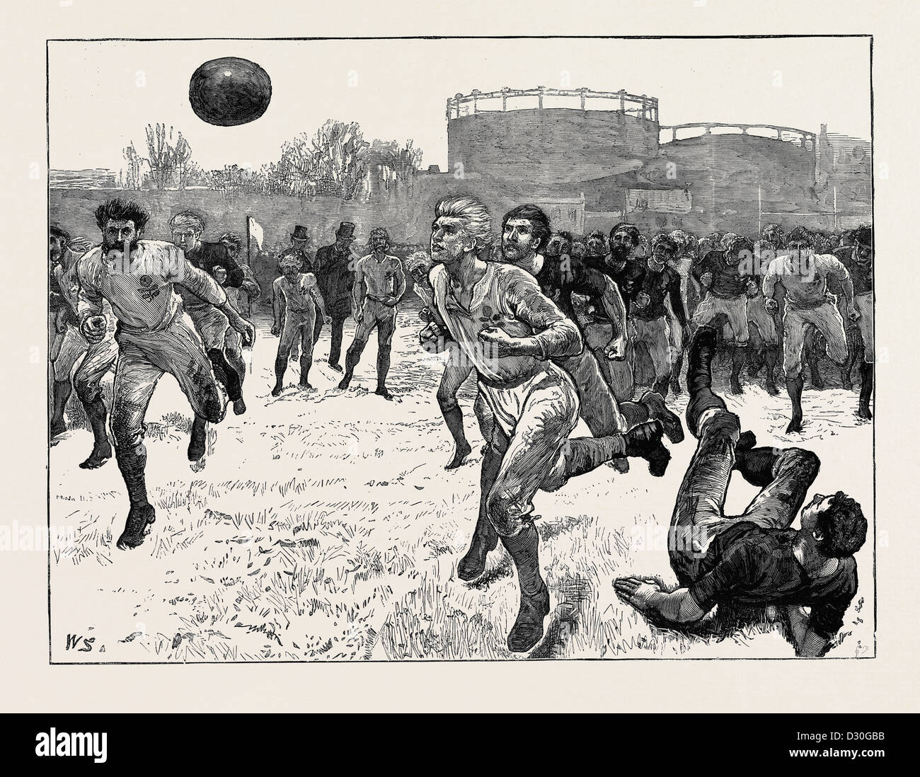 1872 international football hi-res stock photography and images - Alamy