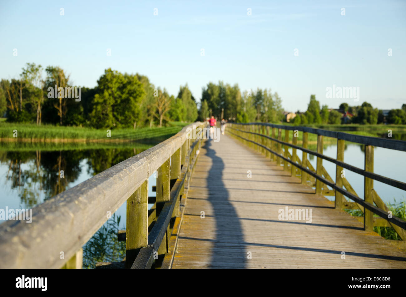 Romantic footbridge High Resolution Stock Photography and Images - Alamy