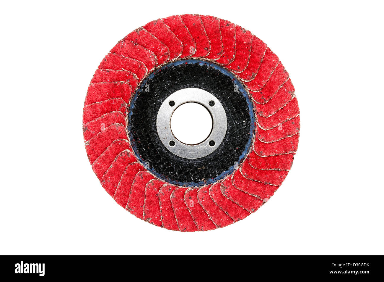sanding disc isolated on a white background Stock Photo - Alamy