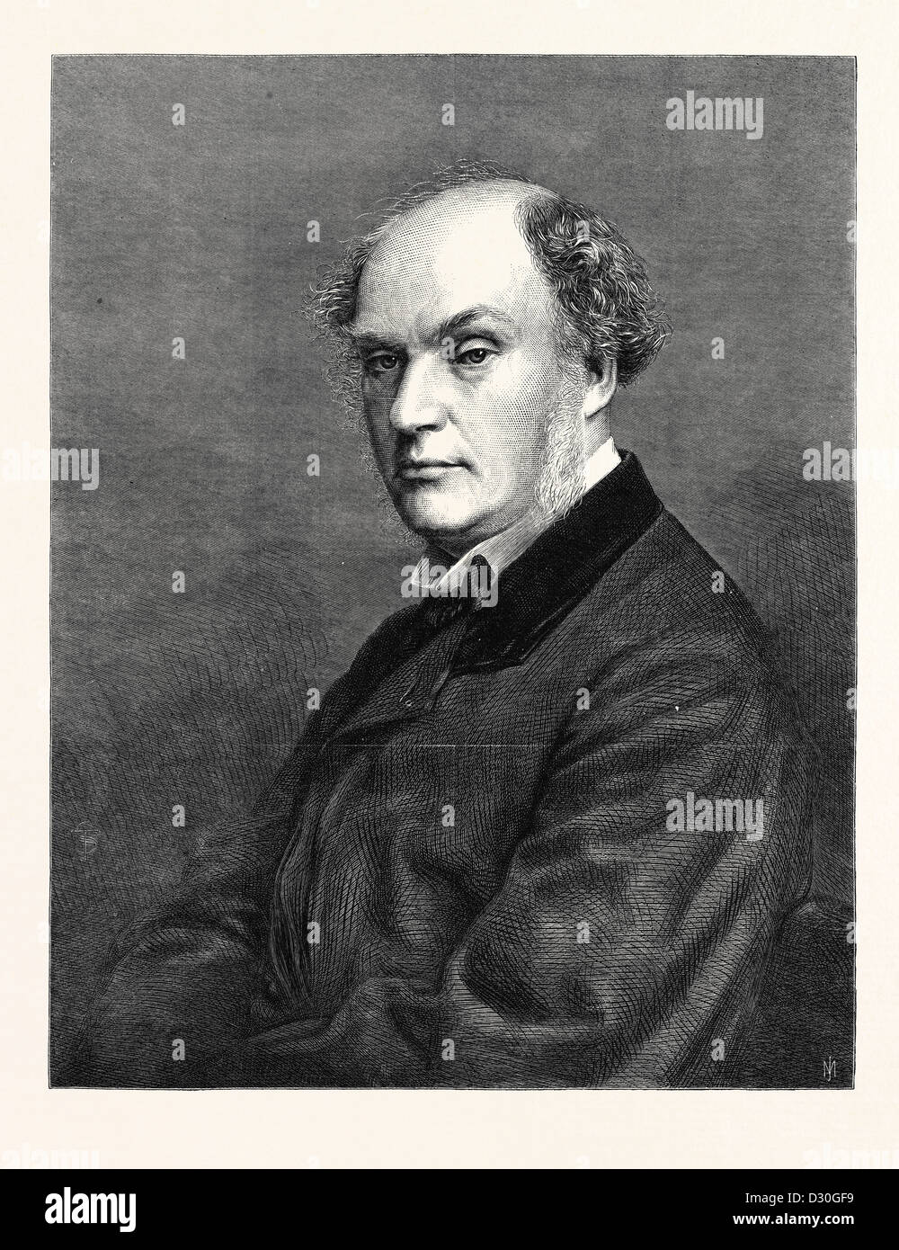 DANIEL MACLISE R.A. 1868 Stock Photo - Alamy