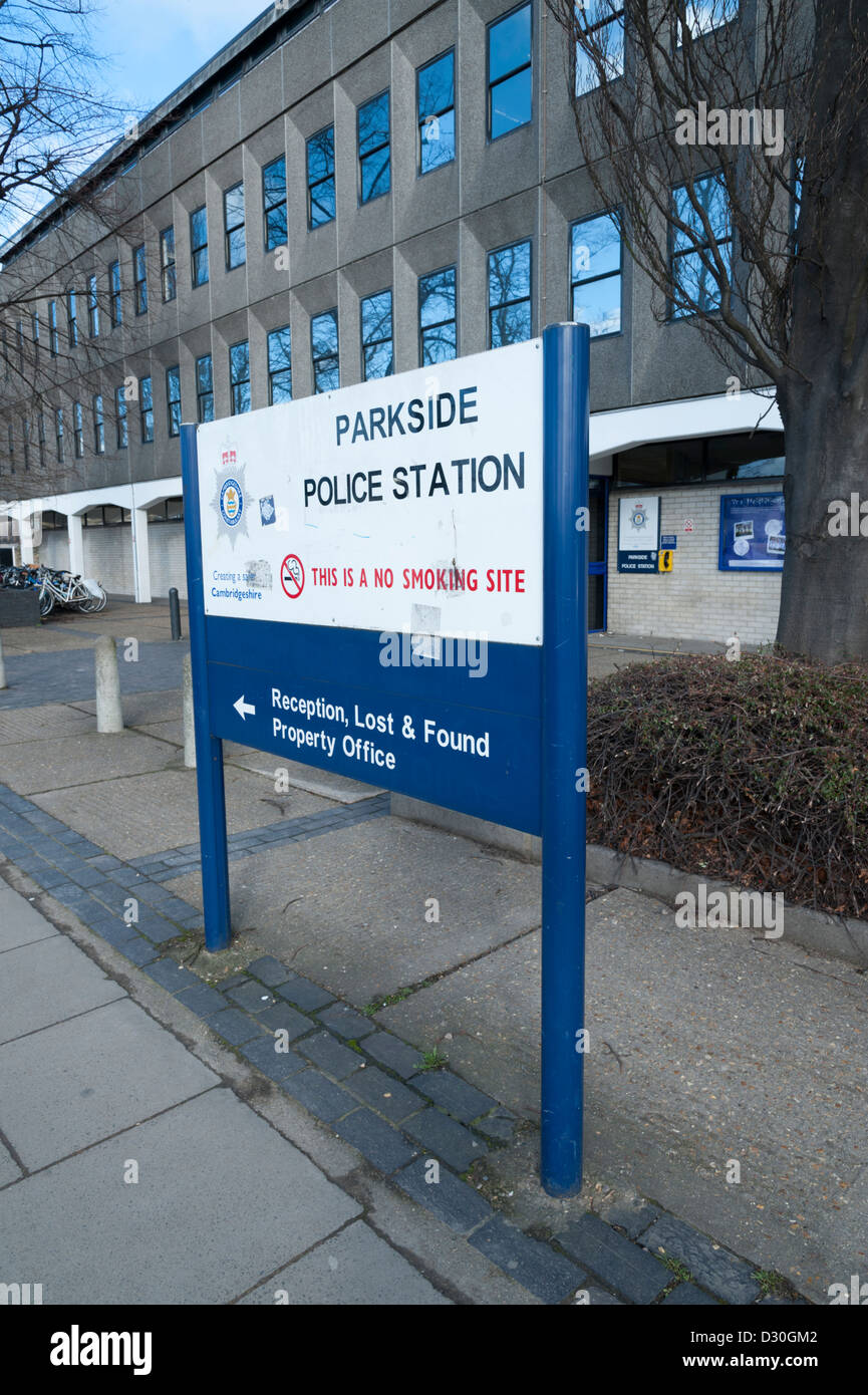 Parkside Police Station Cambridge UK Stock Photo - Alamy