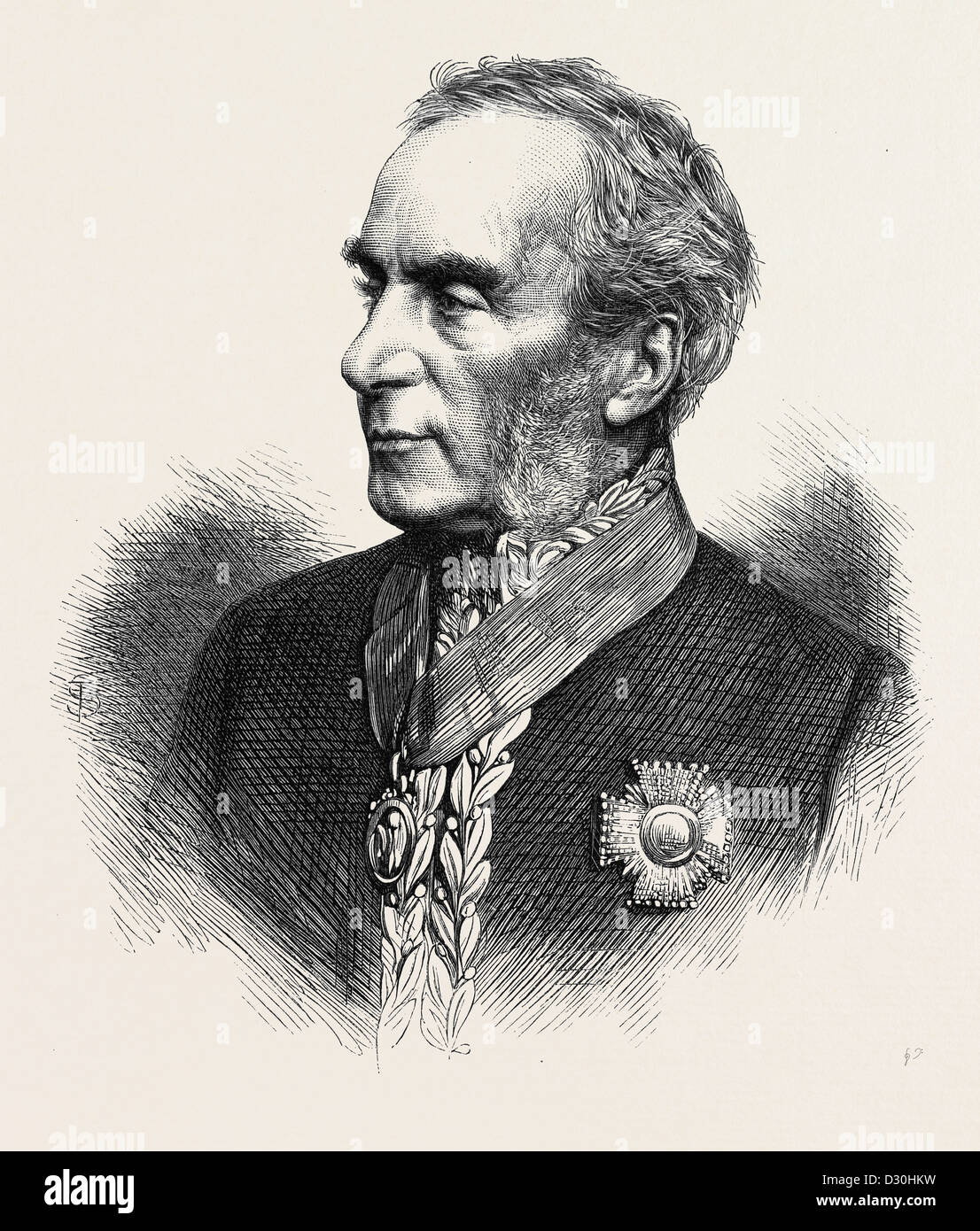 SIR RICHARD MAYNE 1869 Stock Photo - Alamy