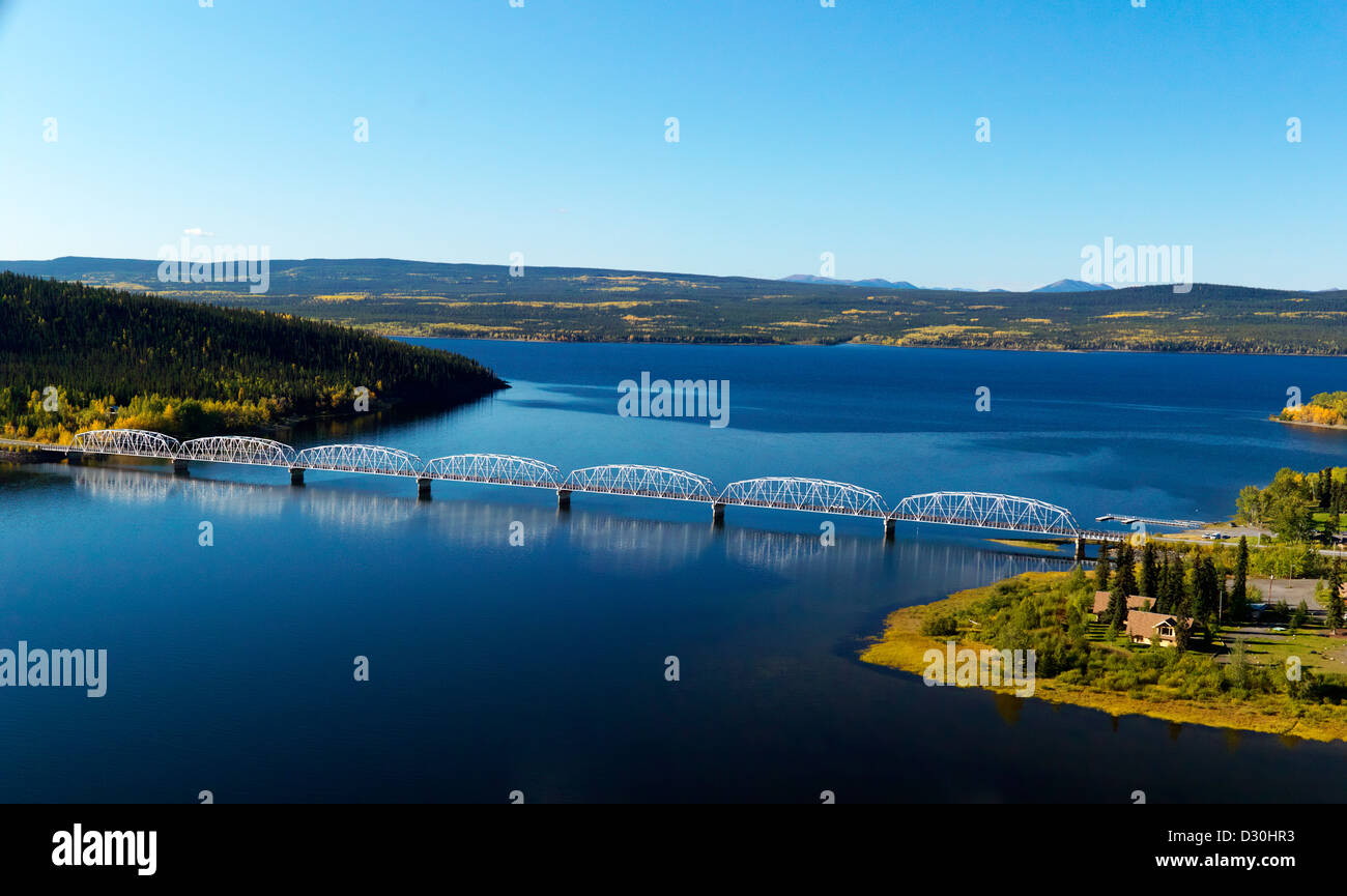 Nisutlin bay bridge hi-res stock photography and images - Alamy