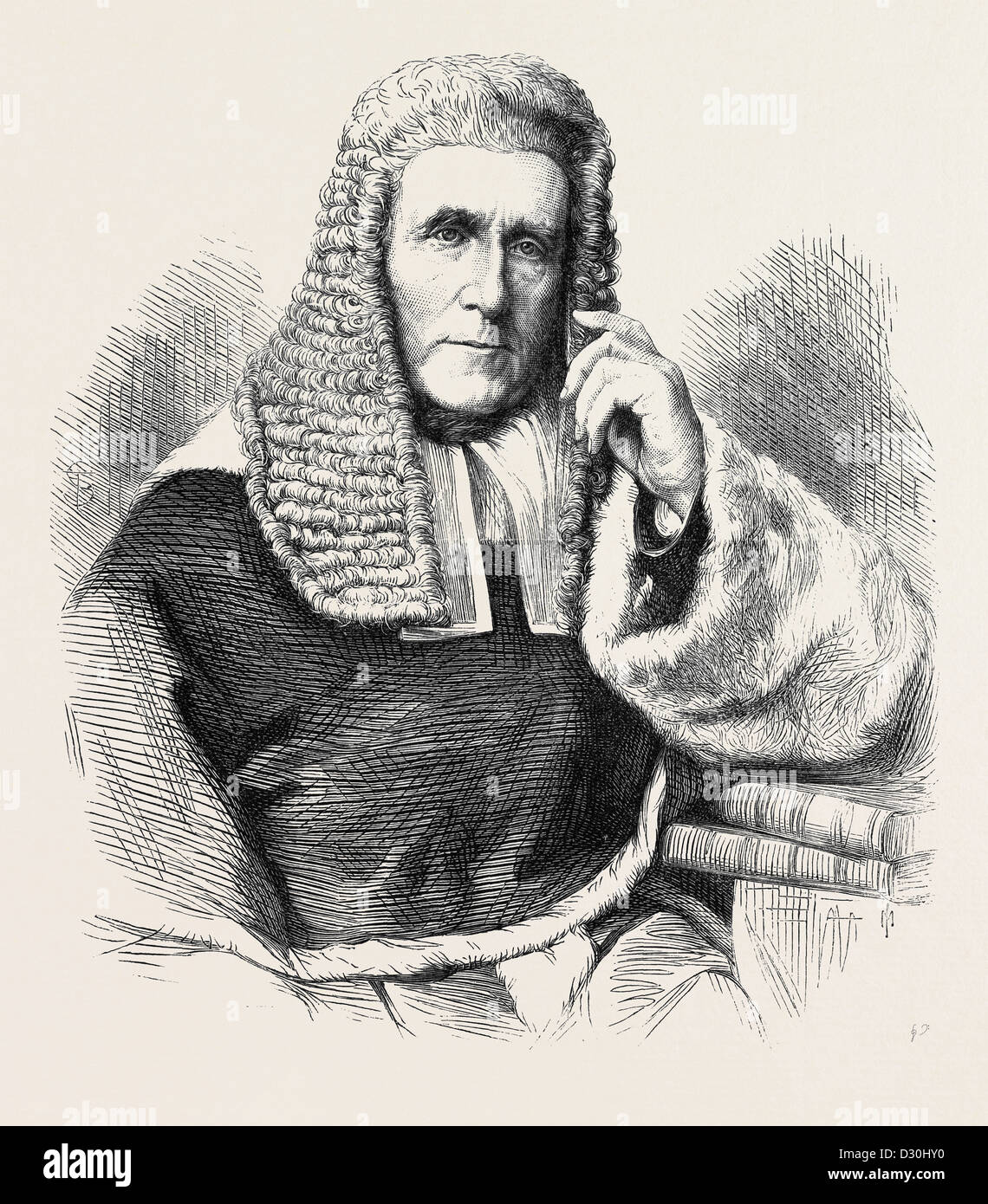 MR. BARON CLEASBY 1869 Stock Photo - Alamy