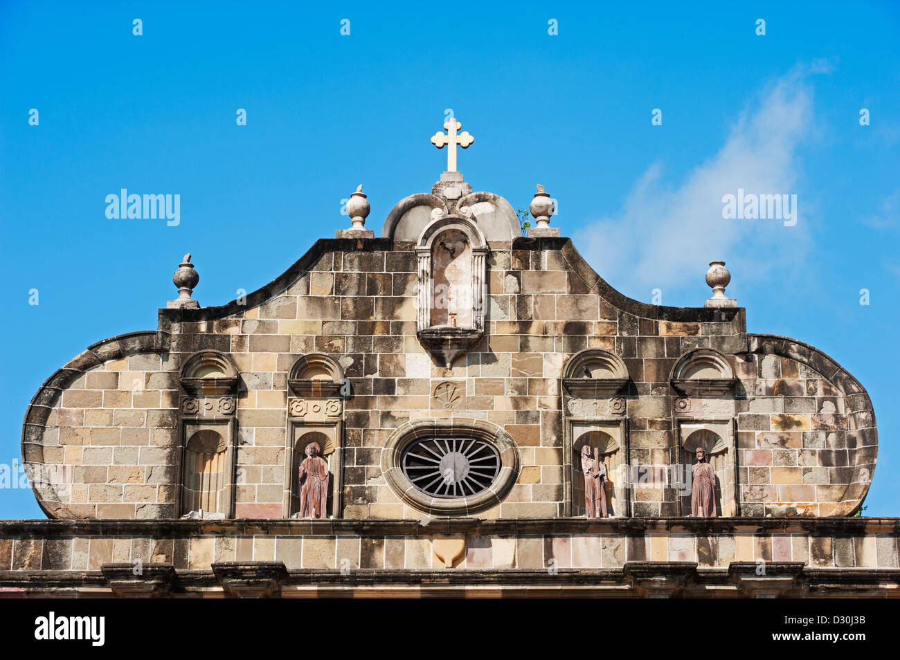 Cathedral, historical old town, Unesco World Heritage Site, Panama City ...