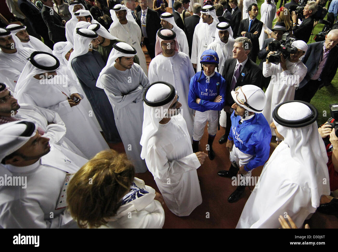 Dubai, United Arab Emirates, the Dubai World Cup party in Fuehrring ...