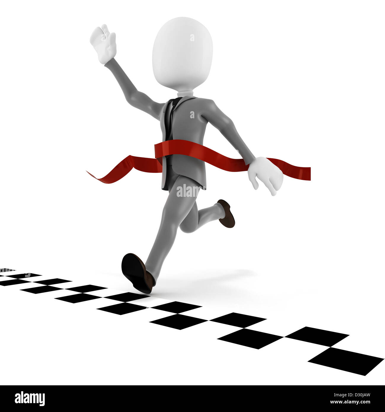 3d man businessman competition in business, concept Stock Photo - Alamy