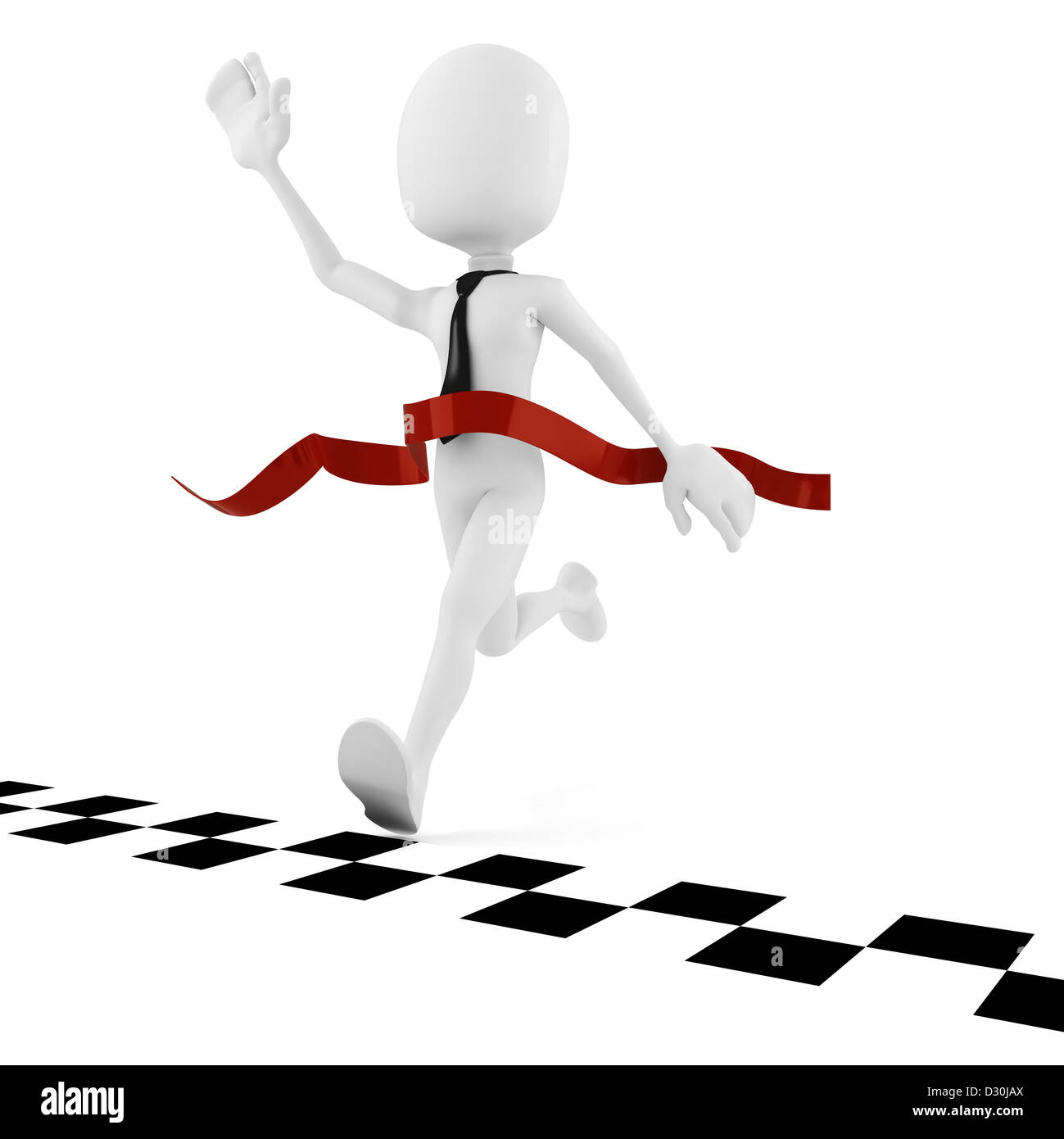 3d man businessman competition in business, concept Stock Photo - Alamy