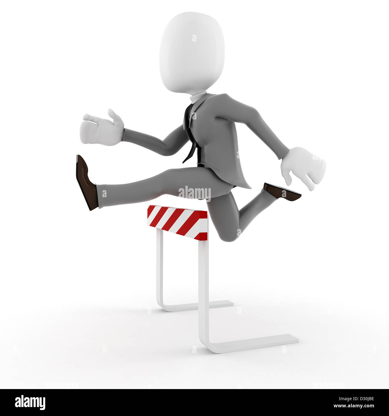 3d man businessman competition in business, concept Stock Photo - Alamy