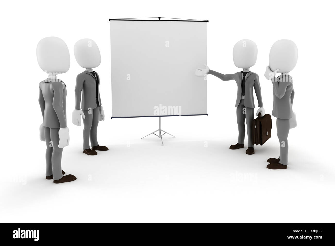 Blank canvas in modern Cut Out Stock Images & Pictures - Alamy