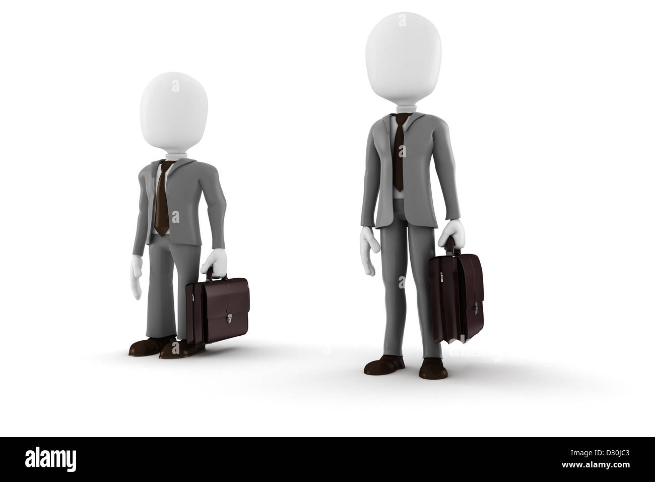 Short man 3d hi-res stock photography and images - Alamy