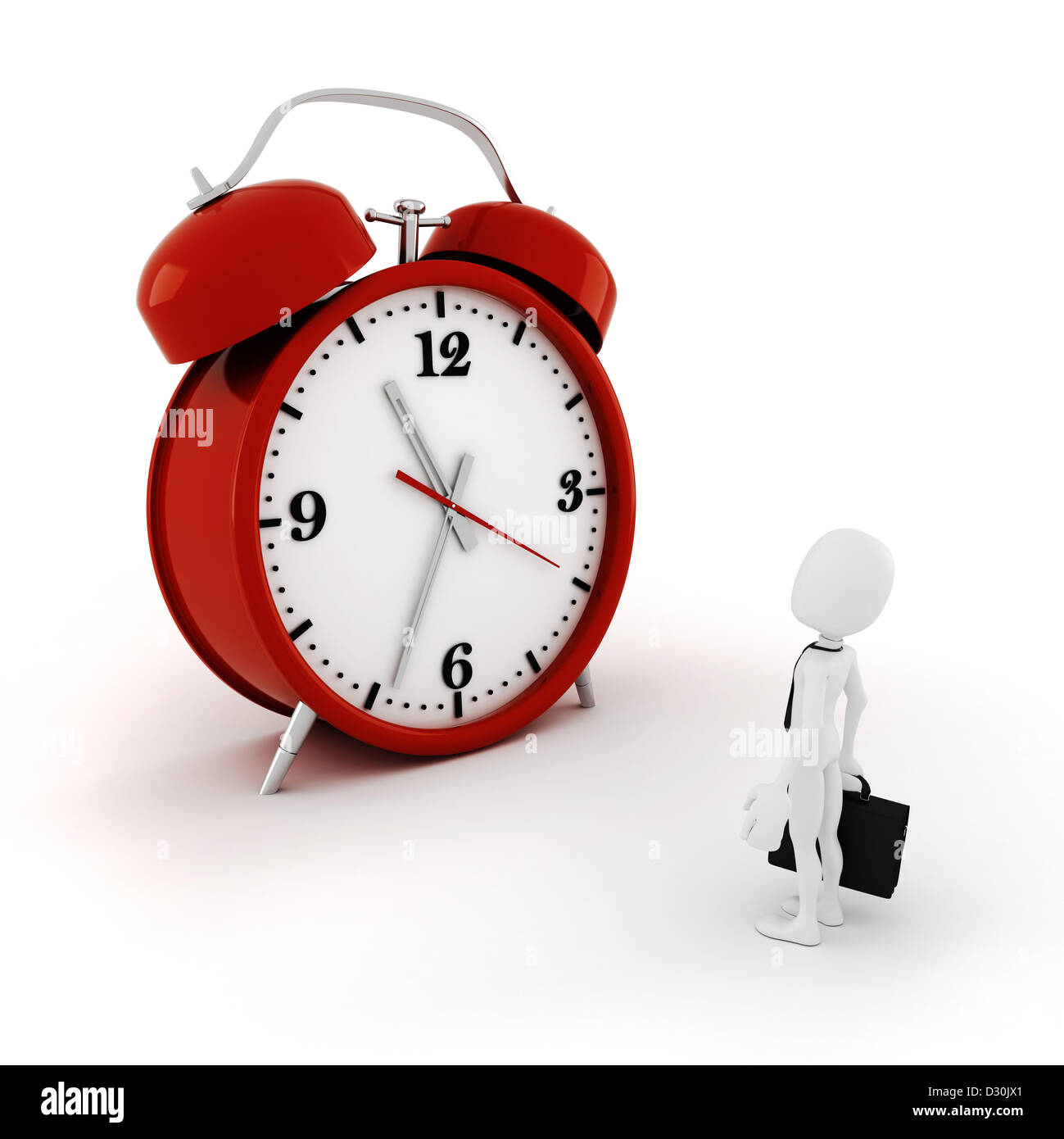 Cute alarm clock hand hi-res stock photography and images - Alamy