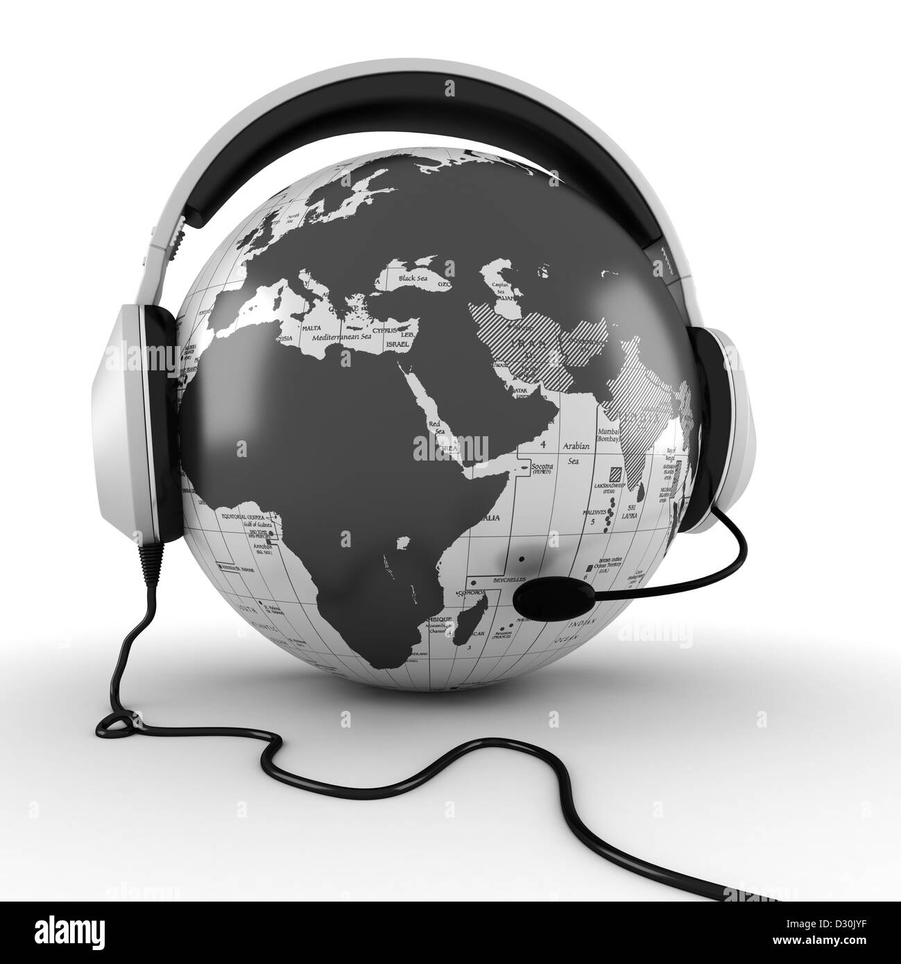 Map call center online hi-res stock photography and images - Alamy