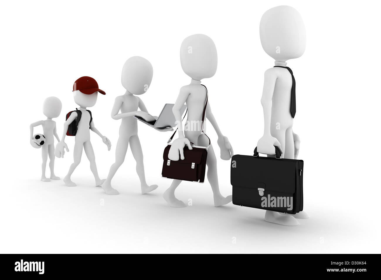 Evolution of man age hi-res stock photography and images - Alamy