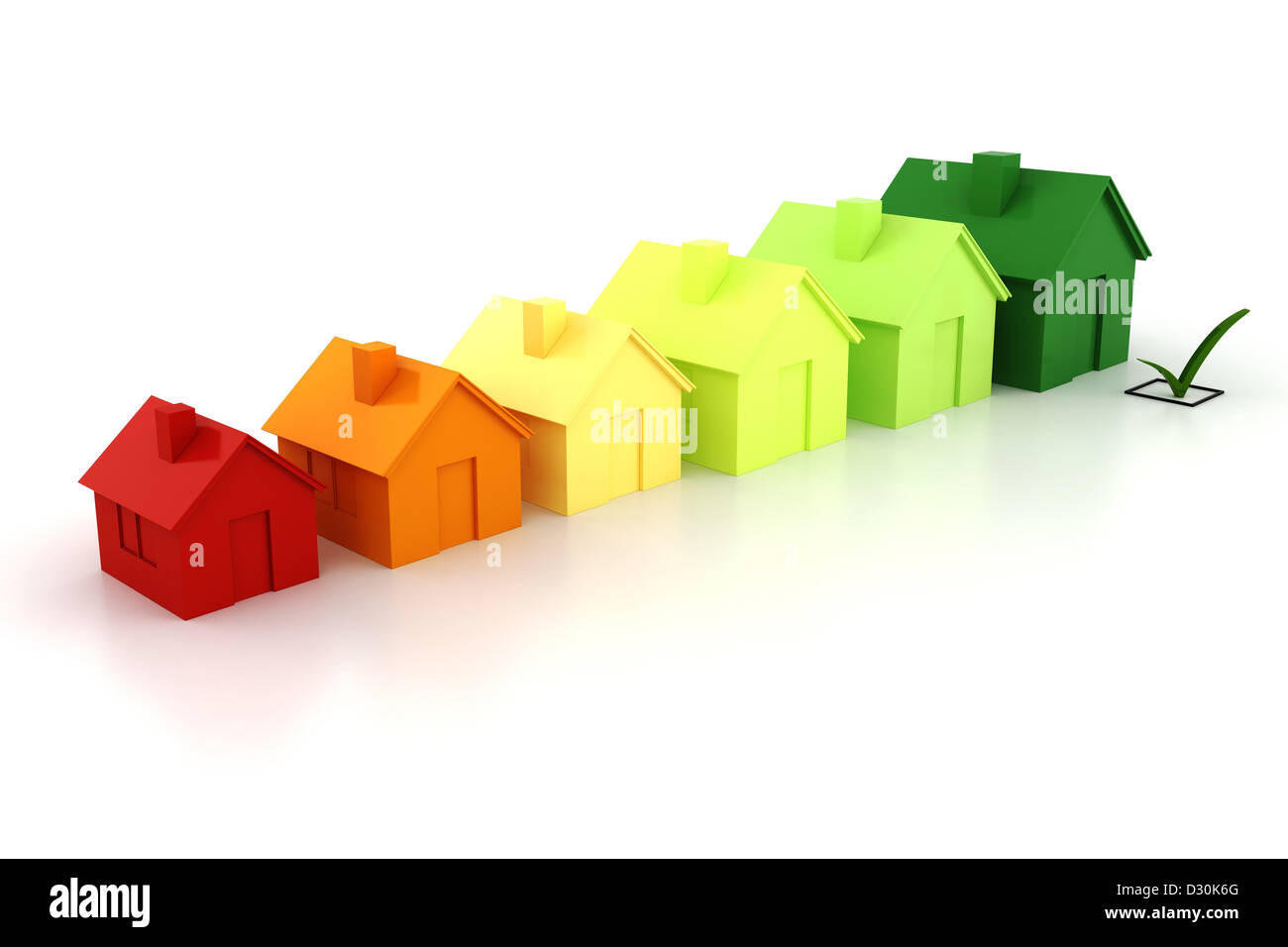 Concept green house low Cut Out Stock Images & Pictures - Alamy