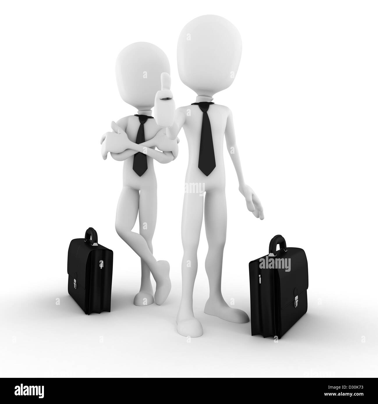 3d man success in business Stock Photo - Alamy