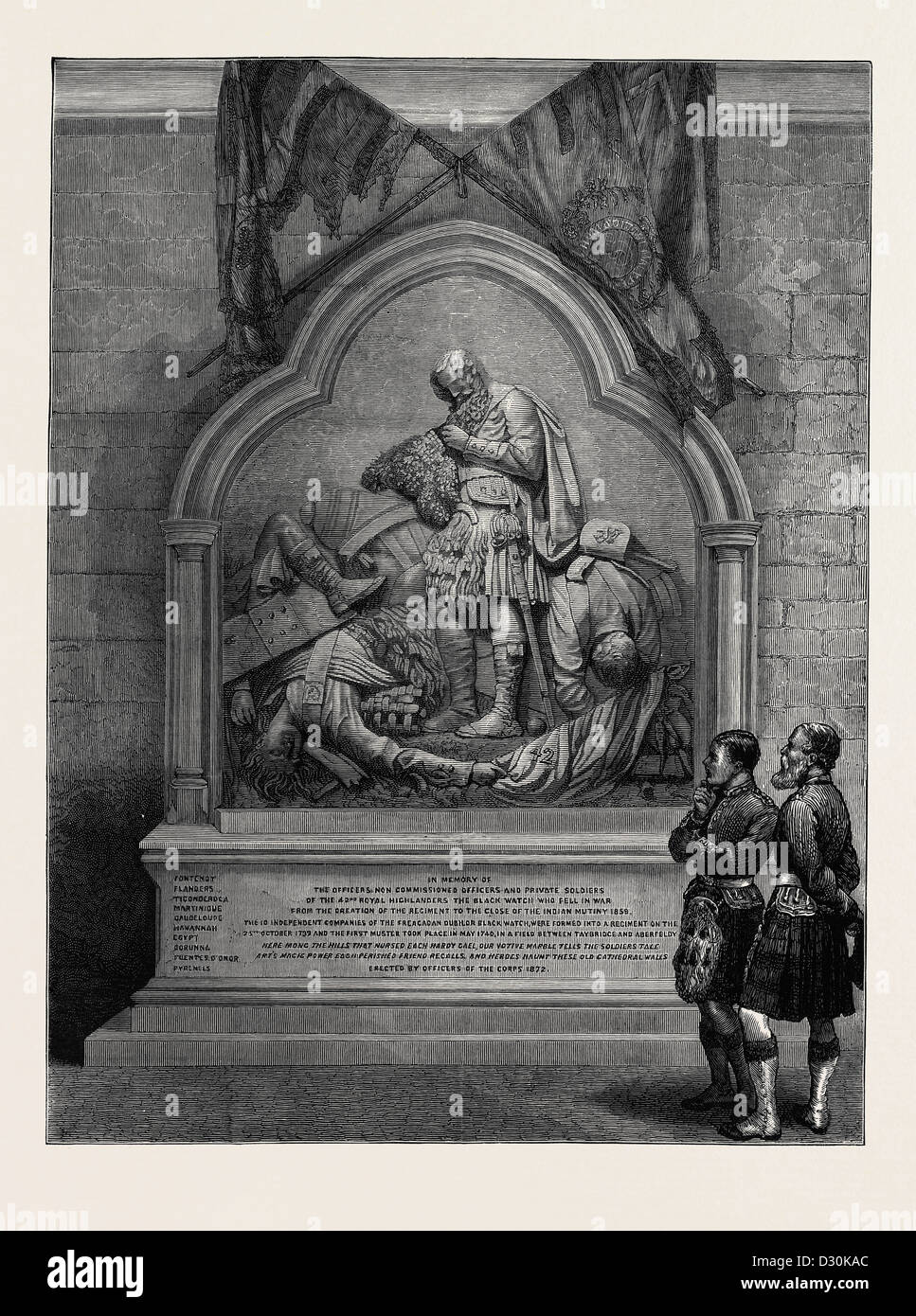 42nd highlanders hi-res stock photography and images - Alamy