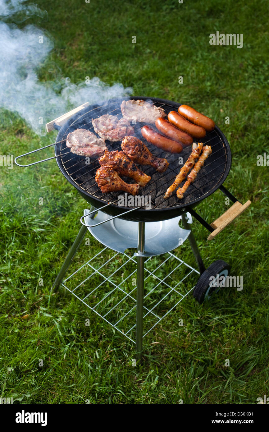 BBQ, Grilling time Stock Photo - Alamy