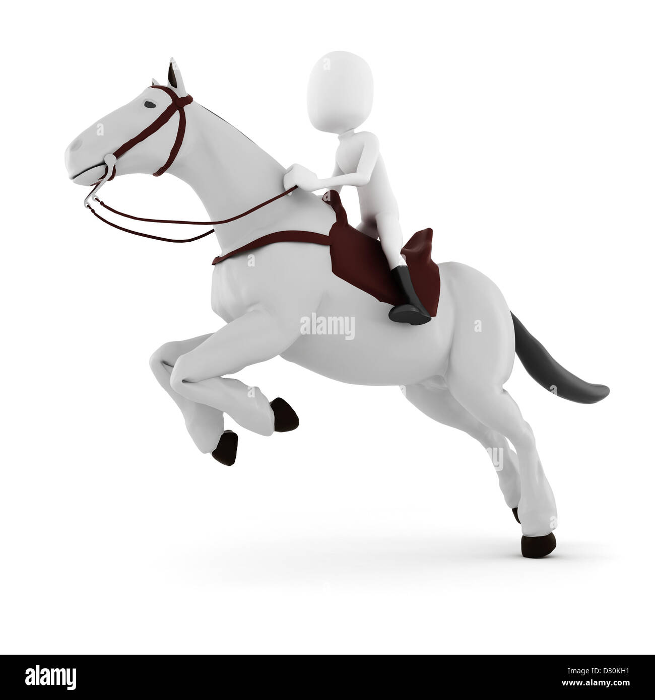 Horseback riding boots Cut Out Stock Images & Pictures - Alamy