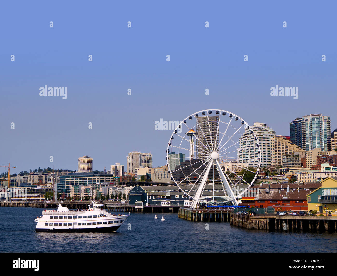 The city skyline of Seattle Washington State USA Stock Photo - Alamy