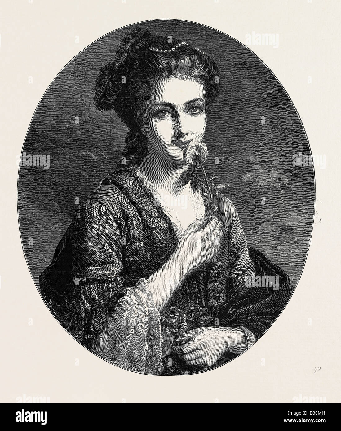 A FRESH GALE MOUNT ORGUEIL JERSEY BY E. HAYES IN THE EXHIBITION OF THE ...