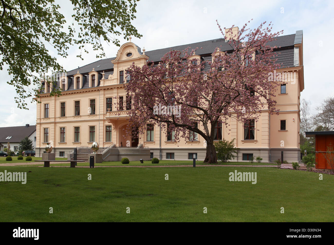 Ribbeck, Germany, Ribbeck Castle Stock Photo - Alamy