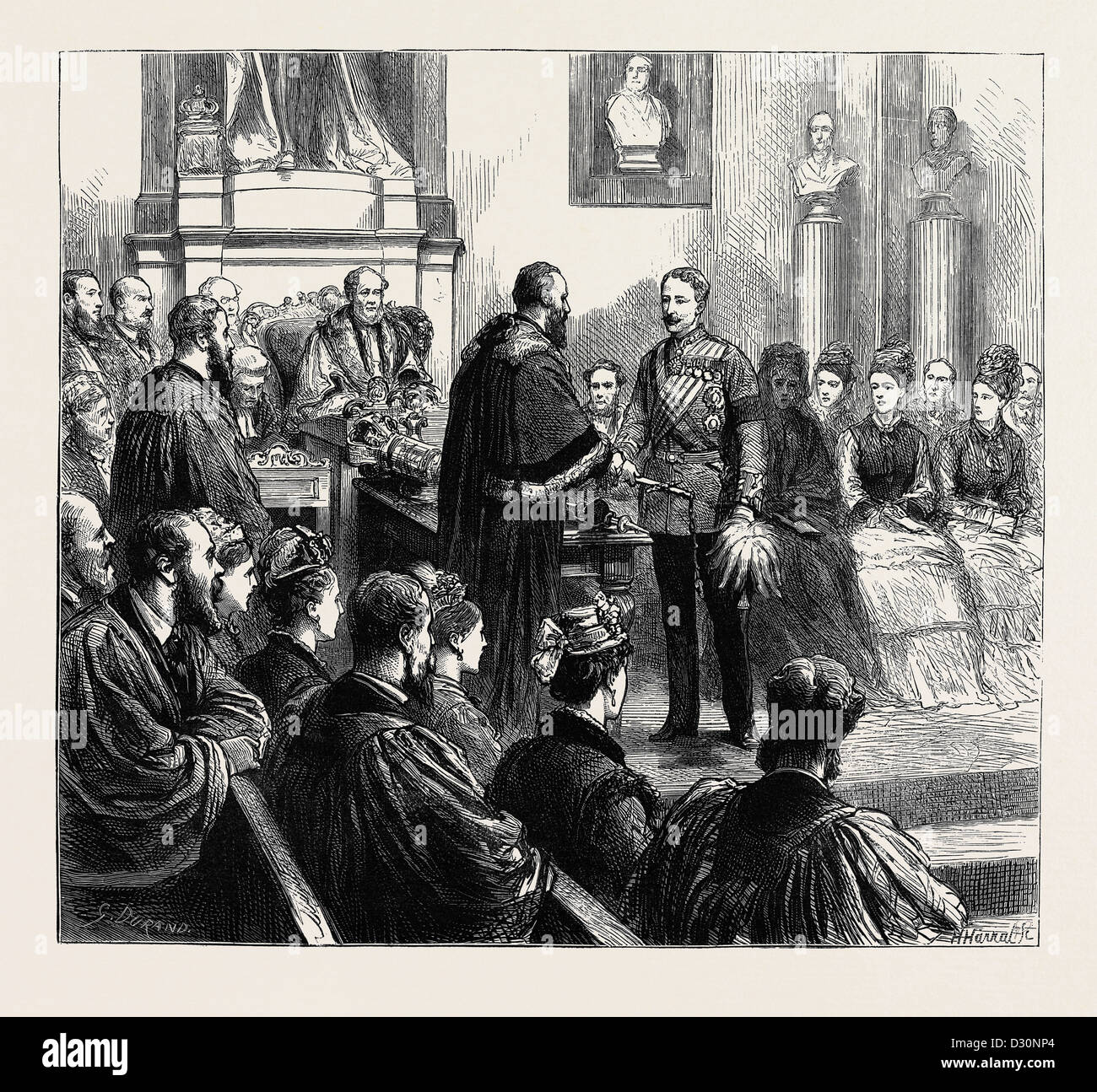 Presentation of sword hi-res stock photography and images - Alamy