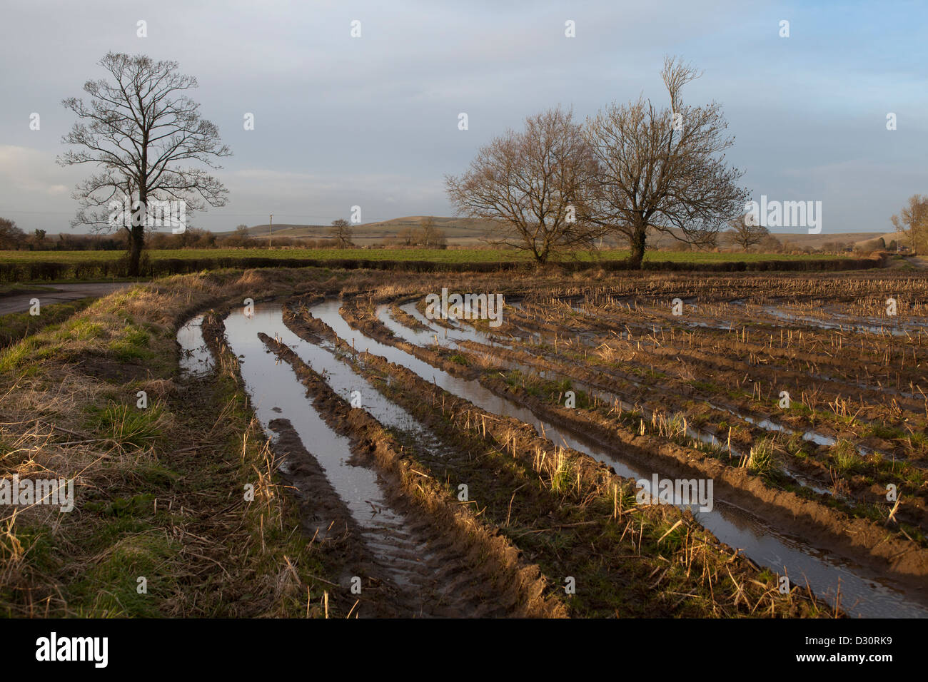 Farm land flood hi-res stock photography and images - Alamy