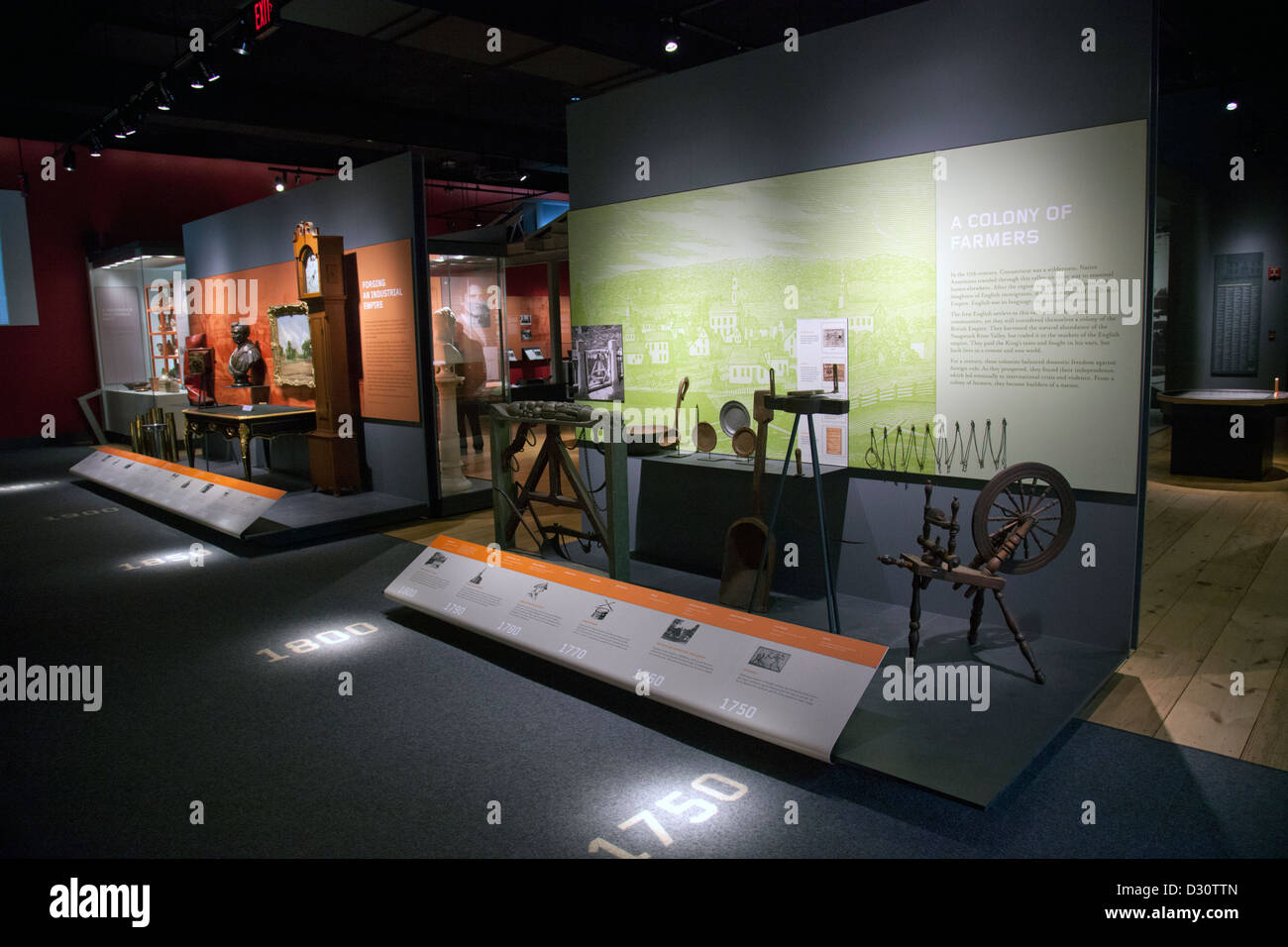 Mattatuck Museum arts and history center Stock Photo - Alamy