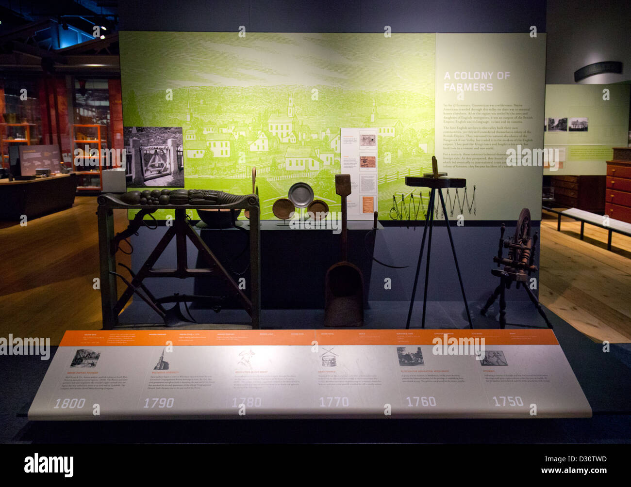 Mattatuck Museum arts and history center Stock Photo - Alamy