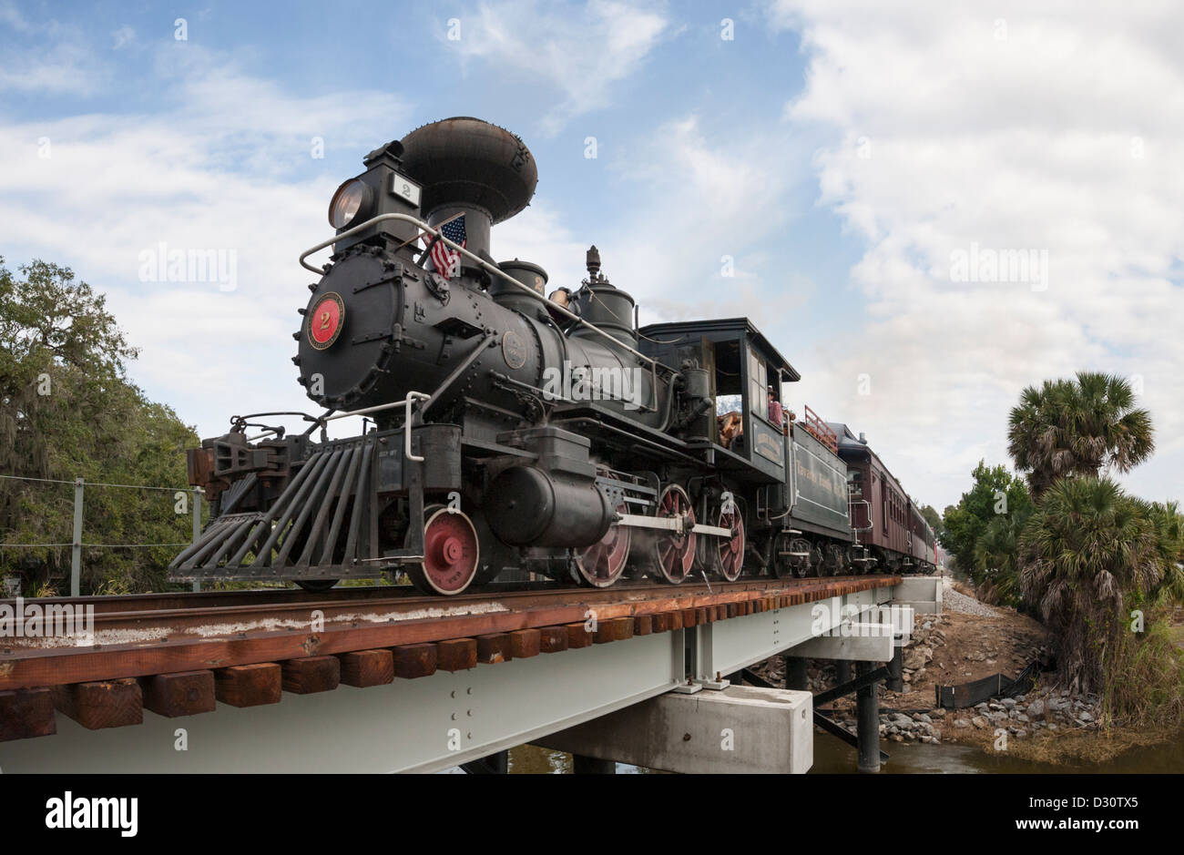 Locomotive Wood burning Steam Train located in Tavares, Florida and ...