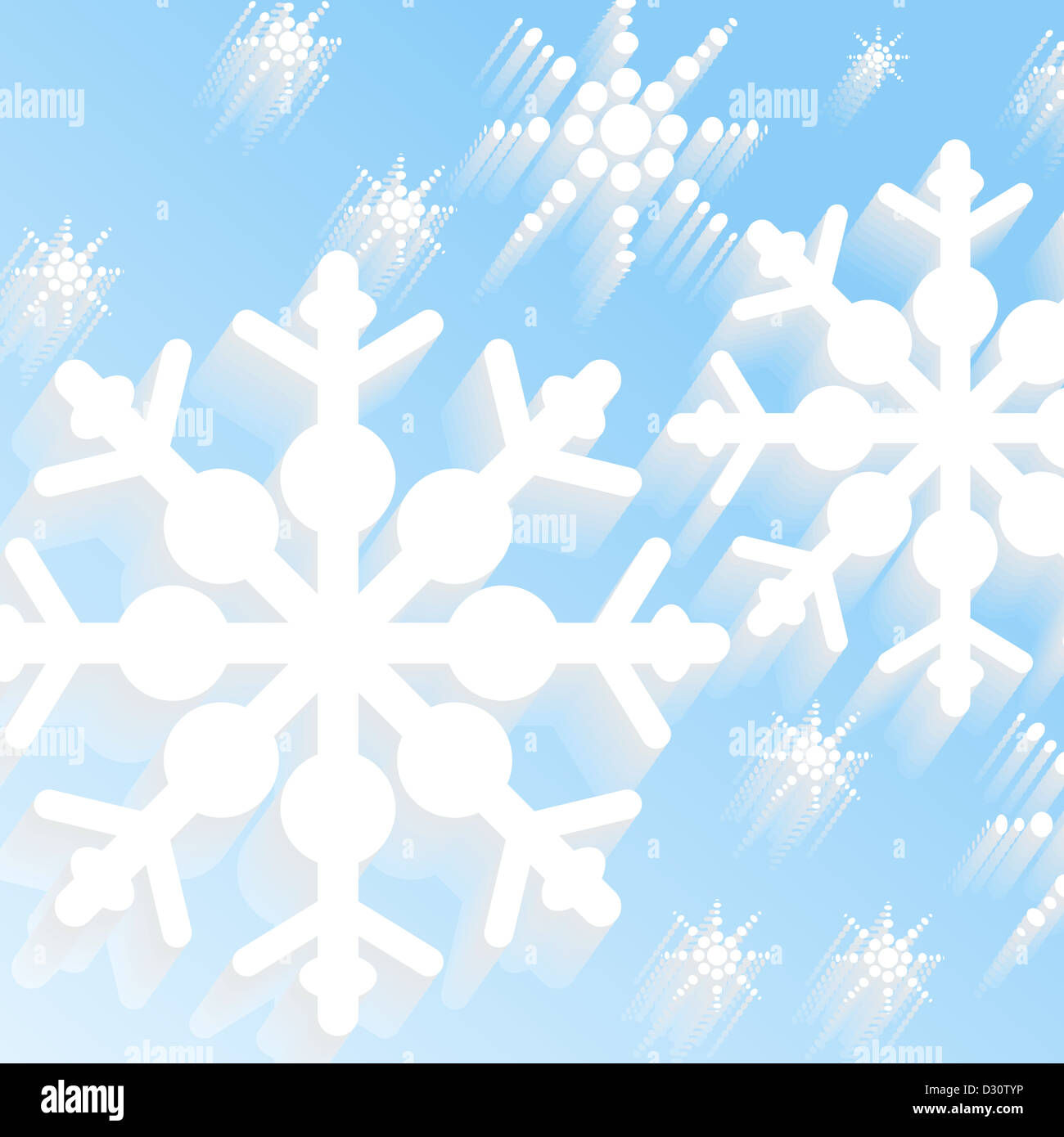 Winter snow background, abstract art illustration Stock Photo - Alamy