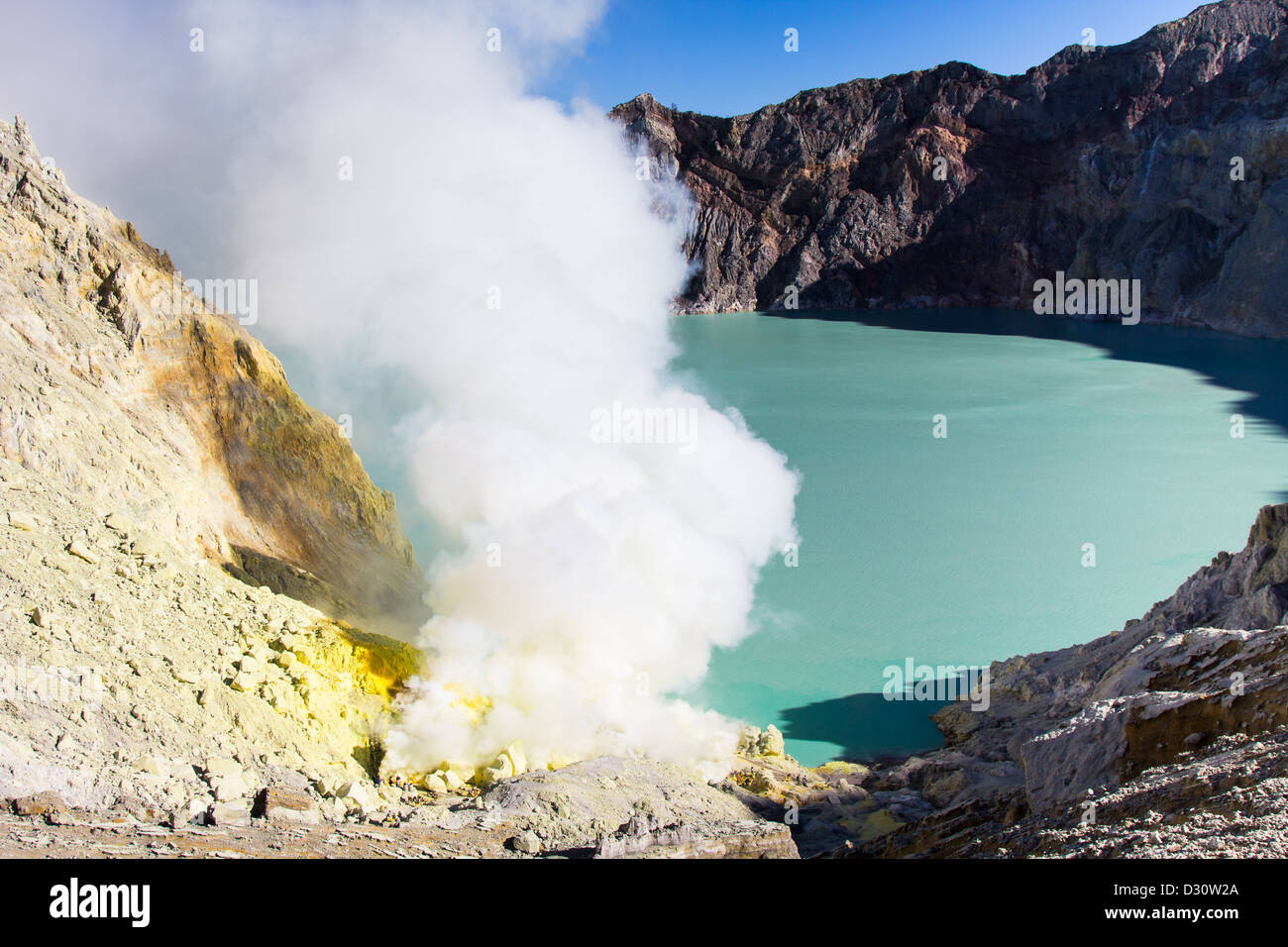 Mount Ijen Crater, Java, Indonesia Stock Photo - Alamy