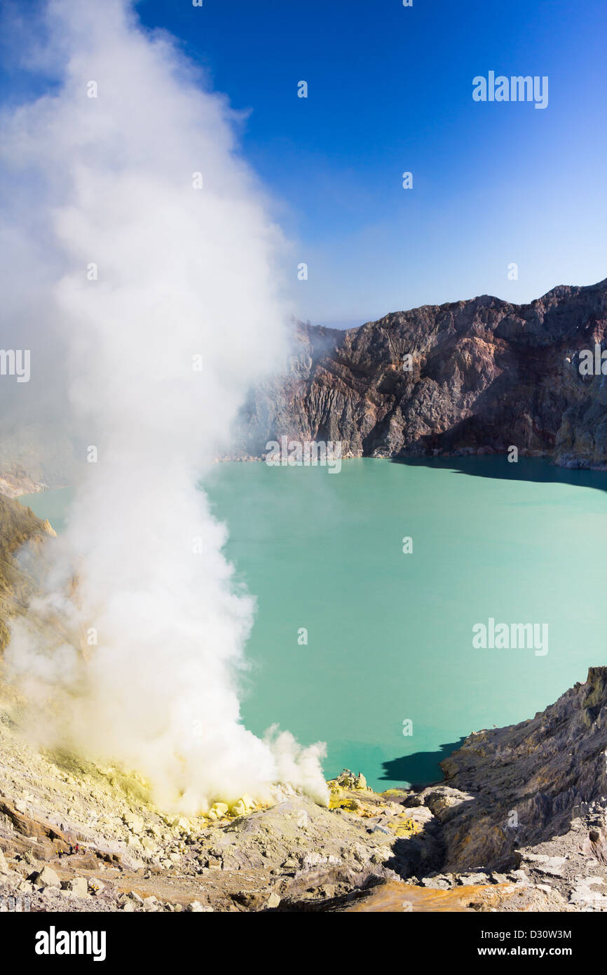 Mount Ijen Crater, Java, Indonesia Stock Photo - Alamy