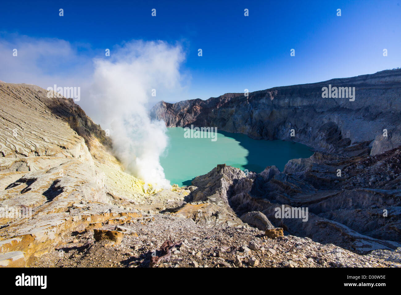 Mount Ijen Crater, Java, Indonesia Stock Photo - Alamy