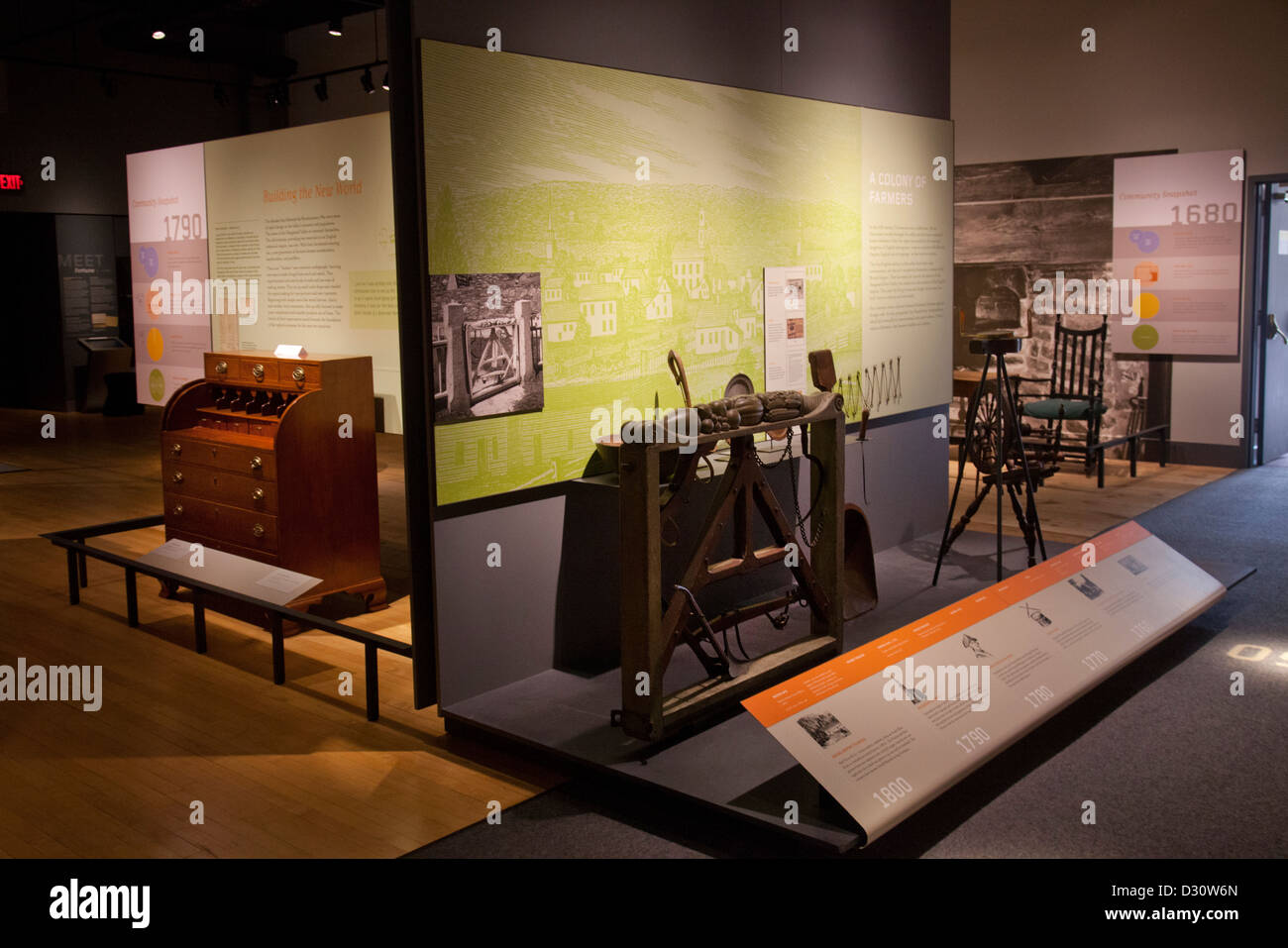 Mattatuck Museum arts and history center Stock Photo - Alamy