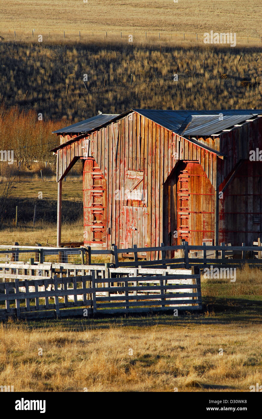 Old corrals hi-res stock photography and images - Alamy