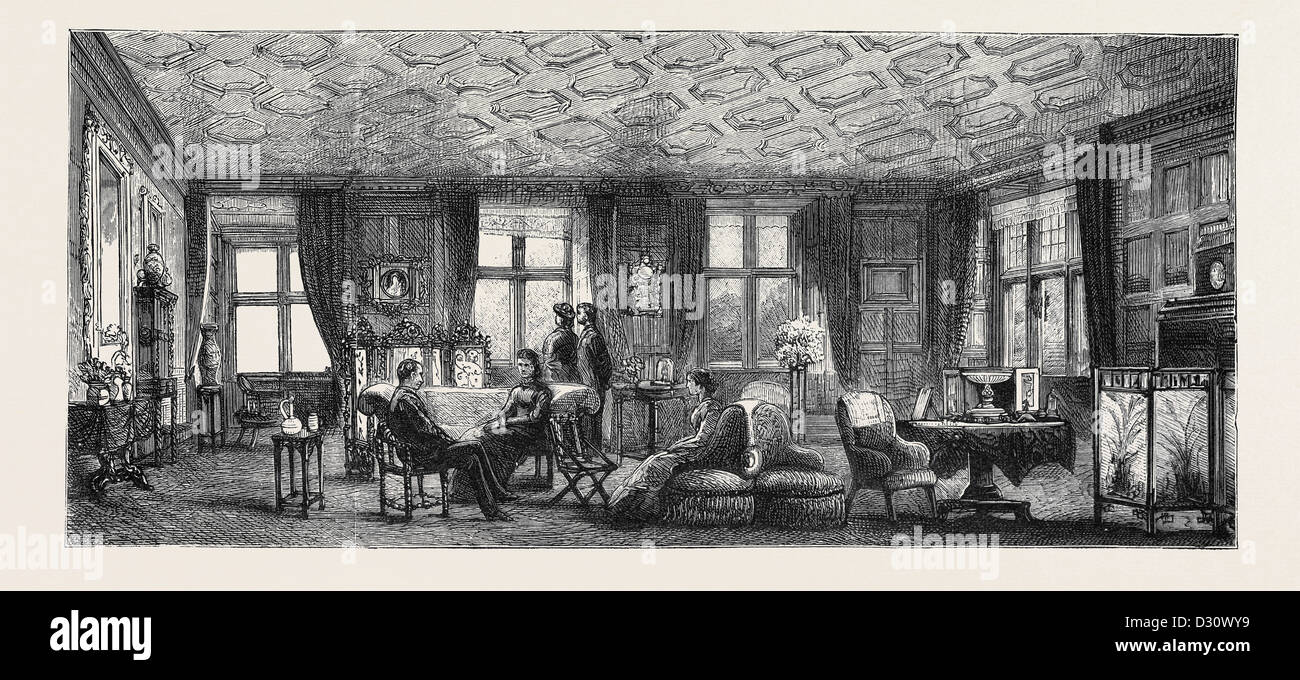 THE DRAWING ROOM, BOYTON MANOR Stock Photo - Alamy