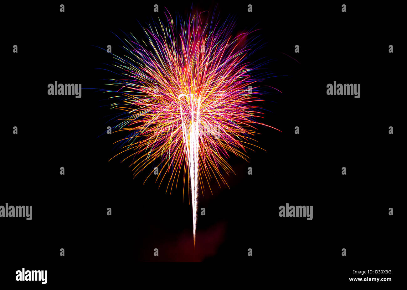 A firework display Stock Photo - Alamy