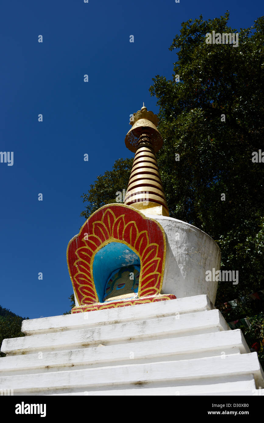 Buddhist stupa chorten on hi-res stock photography and images - Alamy