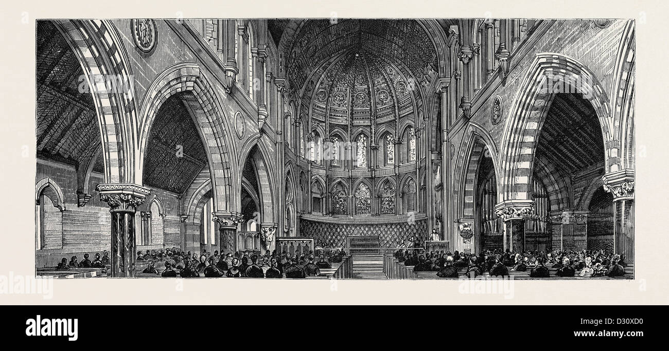 LEICESTER: INTERIOR OF ST. MARK'S CHURCH Stock Photo - Alamy