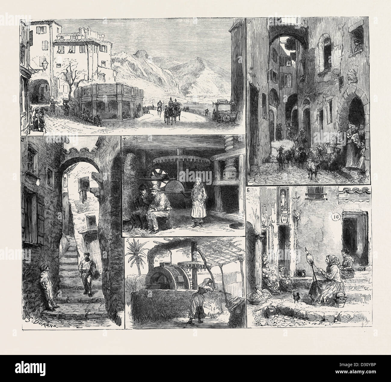 Mentone hi-res stock photography and images - Alamy