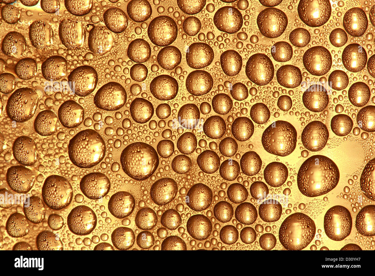 group of drop of water on glass surface Stock Photo - Alamy