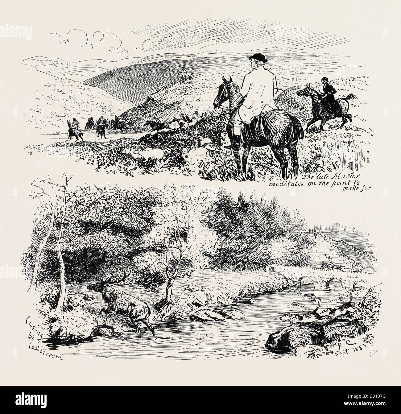 Exmoor hunt hi-res stock photography and images - Alamy