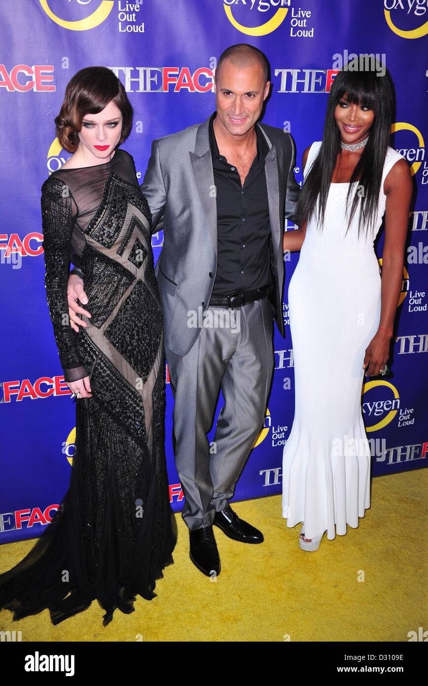 Coco Rocha, Nigel Barker, Naomi Campbell at arrivals for Oxygen ...