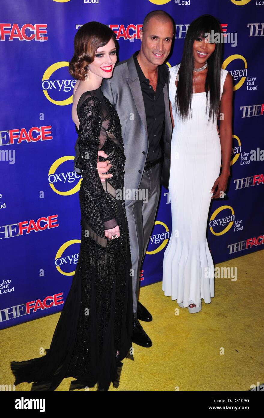 Coco Rocha, Nigel Barker, Naomi Campbell at arrivals for Oxygen ...