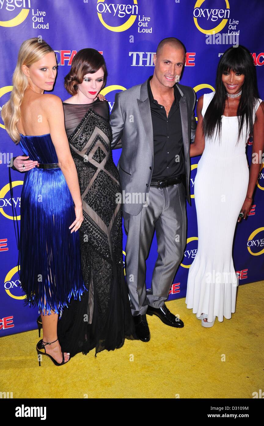 Karolina Kurkova, Coco Rocha, Nigel Barker, Naomi Campbell at arrivals ...