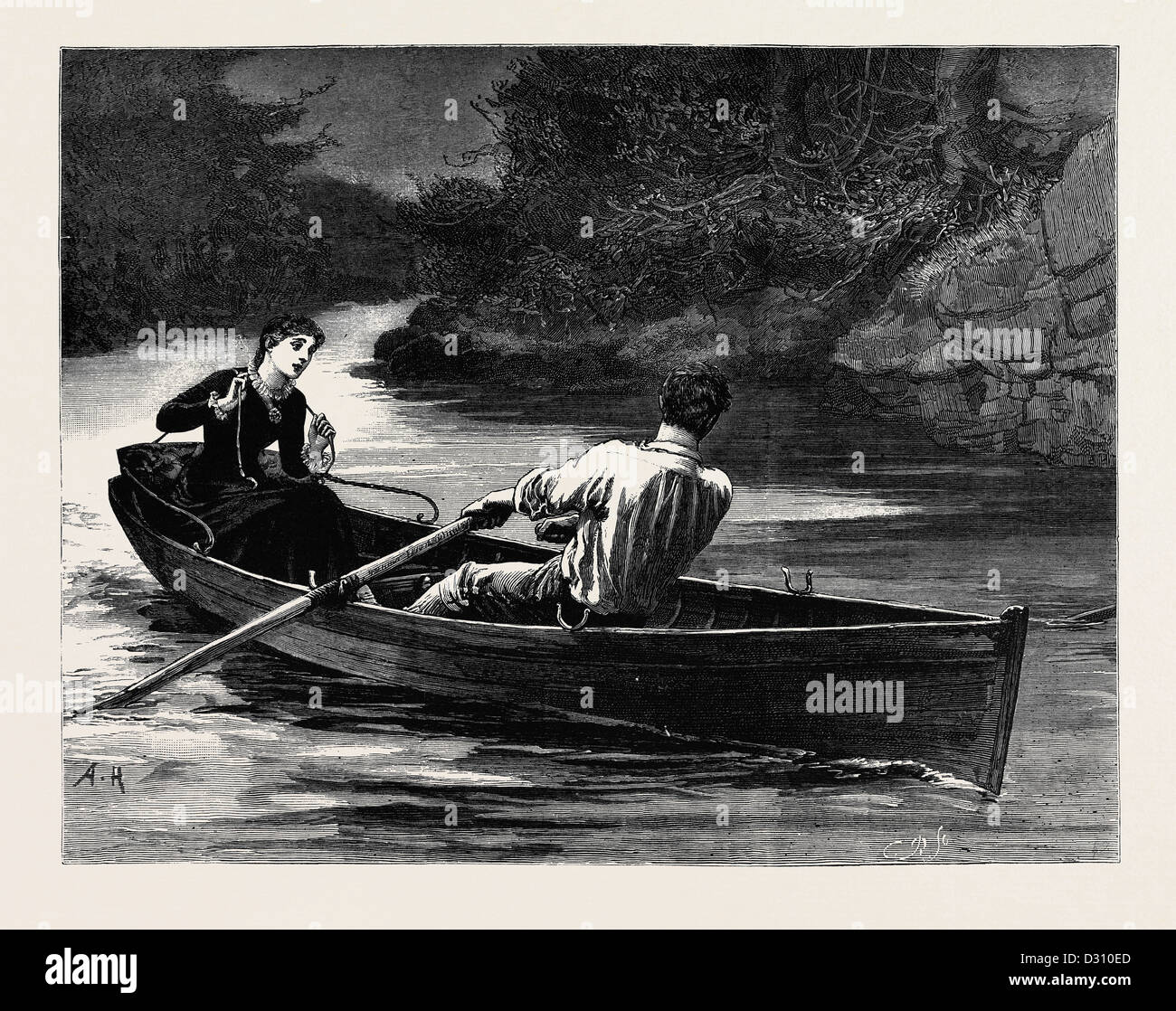 Rudder lines hi-res stock photography and images - Alamy